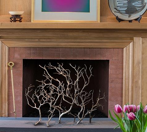 CAST BRONZE BRANCH SCREEN – firefeatures