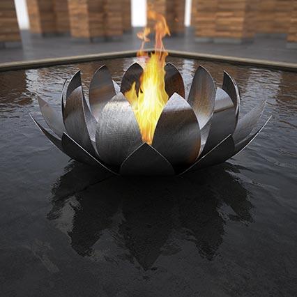 STAINLESS STEEL LOTUS BOWL – firefeatures
